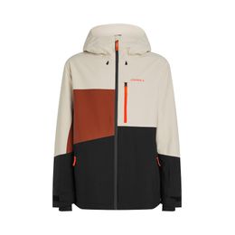 O`Neill O'NEILL Sportjacke 'FWC'Cruz' Herren Größe S rostrot / schwarz / offwhite