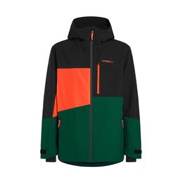 O`Neill O'NEILL Sportjacke 'FWC'Cruz' Herren Gr&ouml;&szlig;e XXL dunkelgr&uuml;n / neonorange / schwarz
