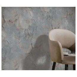 Vliestapete Erismann "PVC-freie Vliestapete VENORA", grau (grau2), B:0,53m H:0,09m L:10,05m, Vlies, Tapeten, Phthalate frei