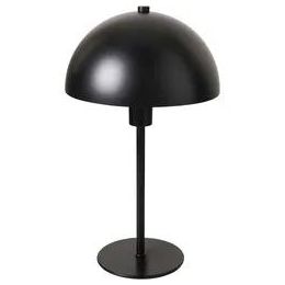 my home Tischleuchte "Husballa - Pilzlampe", schwarz, 1, Ø 20cm H: 35cm, 1 Stk., Leuchten, Pilzleuchte, Tischlampe, Metallsockel, Höhe 35 cm, Pilzdesign