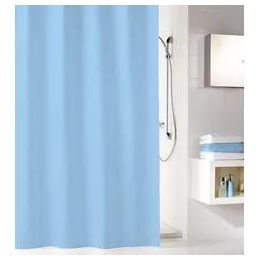 Duschvorhang Kleine Wolke "Kito", blau (azur), B:180cm H:200cm, Polyester, Duschvorhänge