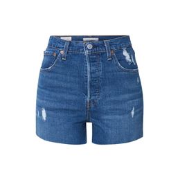 Levi's LEVI'S Shorts 'Ribcage' Damen Größe 30 blue denim / naturweiß