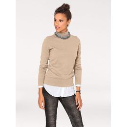 Heine Pullover Damen Größe S beige