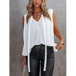 Milan Kiss Bluse in Wei&szlig; - 61% | Gr&ouml;&szlig;e S | Damen-blusen