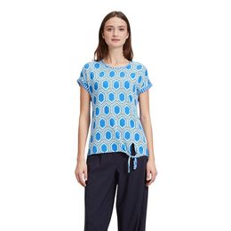 Betty Barclay Shirt in Hellblau/ Wei&szlig; - 66% | Gr&ouml;&szlig;e 38 | Damen-tops