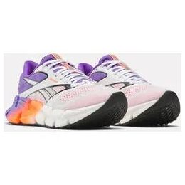 Laufschuh Reebok "FLOATZIG 2", Gr. 38,5, weiß, royal lila, flash orange, Synthetik, Textil, Schuhe