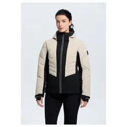 Skijacke Icepeak "Icepeak Jacke Ellinwood", Damen, Gr. 38, kitt, 100% Polyester, Jacken