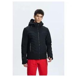 Skijacke Icepeak "Icepeak Softshell jacke Fremont", Herren, Gr. 56, schwarz, 97% Polyester, 3% Elasthan, Jacken