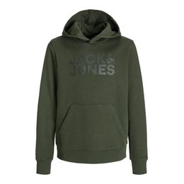 Jack & Jones Jack & Jones Junior Sweatshirt Jungen Gr&ouml;&szlig;e 164 dunkelgrau / dunkelgr&uuml;n