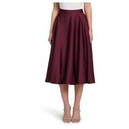Maxirock Vera Mont "Damen Ballonrock mit elastischem Bund", Damen, Gr. 36, deep dahlia, Satin, Obermaterial: 100% Polyester. Futter: 100% Polyester., ausgestellt lang, Röcke