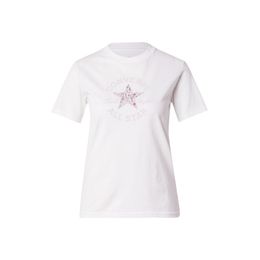 Converse T-Shirt 'Chuck' Damen Gr&ouml;&szlig;e M pink / wei&szlig;