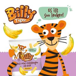 Kindersnack Mini Maisstangen mit Hirse Banane ab 3 Jahren Billy Tiger