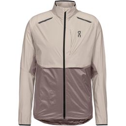 On Weather Jacket Laufjacke Herren - braun - Gr. XL - Polyamid/Elastan