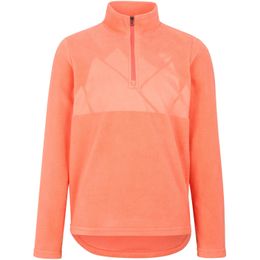 Ziener Jonki Fleeceshirt Kinder - orange - Gr. 164 - Polyester