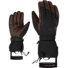 Ziener Gaiku Handschuh Herren - schwarz - Gr. 8 1/2 - Polyester