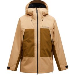 Peak Performance Edge Skijacke Herren - beige - Gr. XL