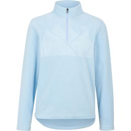 Ziener Jonki Fleeceshirt Kinder - blau - Gr. 152 - Polyester
