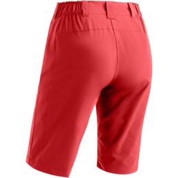 Maier Sports Lulaka Loop Bermudas Damen - rot - Gr. 42 - Polyester