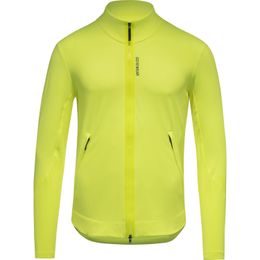 Gore Wear Gorewear Concurve Laufjacke Herren - gelb - Gr. S - Polyester/Elastan