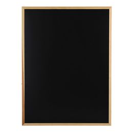 zeller Magnettafel schwarz/naturfarben 80 x 60 x 1,3 cm
