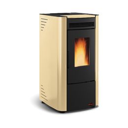 Extraflame Pelletofen 'Ketty' Stahl schwarz/beige 6,3 kW