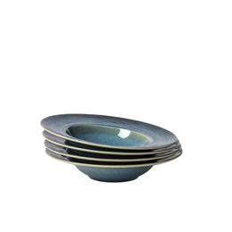 Gipfelst&uuml;ck Pastateller-Set, Steinzeug TIEFER SEE