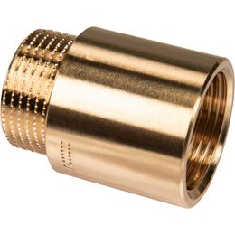 CORNAT Hahnverlängerung Messing blank 3/4" IG/AG x 30 mm