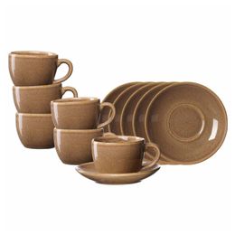 Ritzenhoff & Breker Ritzenhoff & Breker Kaffeetassen mit Untertassen Sahara 230 ml 6er Set