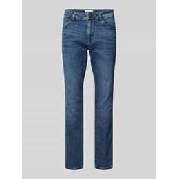 Tom Tailor Regular Slim Jeans mit Label-Detail Modell 'Josh'