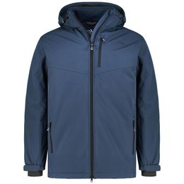 Gro&szlig;e Gr&ouml;&szlig;en Blue Wave Softshelljacke, wind- und wasserdicht Farbe marine Gr&ouml;&szlig;e: 3XL