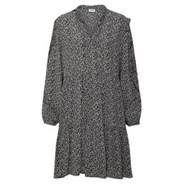 Noisy may Kleid 'Mare' Damen Gr&ouml;&szlig;e 36/38 grau / dunkelgr&uuml;n / lavendel / schwarz Winterkleid