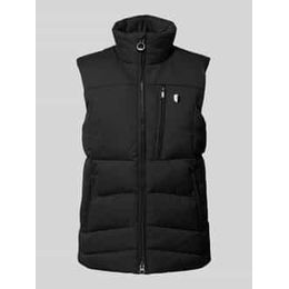 Wellensteyn Regular Fit Steppweste mit Label-Applikation Modell 'NORDSEE'