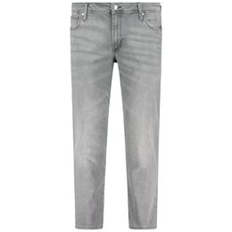 Jack & Jones Große Größen Jack&Jones Stretch-Jeans "Tim", Slim Fit Farbe grau Größe: 52/34
