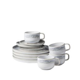 Gipfelst&uuml;ck Kaffeeservice, Steinzeug TIEFER SEE
