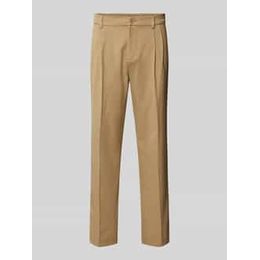 Jack & Jones Baggy Fit Anzughose mit Bundfalten Modell 'Julian'