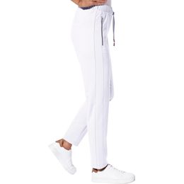 WITT Damen Jerseyhose mit Rei&szlig;verschluss-Taschen, wei&szlig;, Gr&ouml;&szlig;e 25