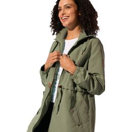 WITT Damen Parka mit 2-Wege-Rei&szlig;verschluss, khaki, Gr&ouml;&szlig;e 42