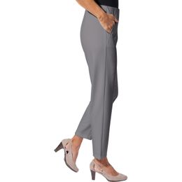 WITT Damen Jerseyhose in Schlupfform, grau, Gr&ouml;&szlig;e 48