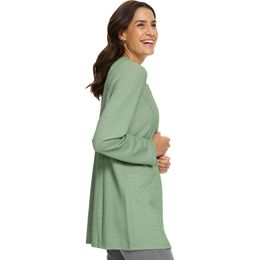 WITT Damen Shirtjacke in Struktur-Qualit&auml;t, eucalyptus, Gr&ouml;&szlig;e 52
