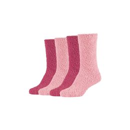 Kuschelsocken Camano "warm & cozy", Damen, Gr. 35-38, pink (pink dogwood), Elasthan, Polyester, unifarben, normal, Socken, bequem, weich, soft, kein Einschneiden, winter warm cozy