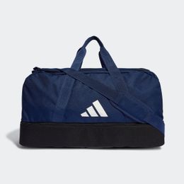 Sporttasche adidas Performance "TIRO L DU M BC", blau (team navy blau 2, schwarz, weiß), Obermaterial: 100% Polyester, Taschen