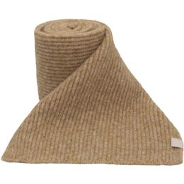Strickschal Chillouts "Guro Scarf", Damen, beige, Obermaterial: 78% Polyester, 12% Polyamid, 6% Wolle, 4% Elasthan, Modetücher