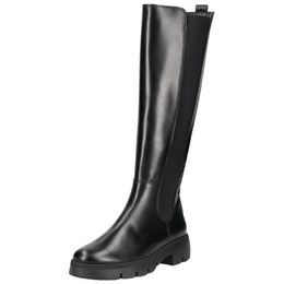 Paul Green Damen Stiefel "Paul Green Stiefel Leder/Textil", Gr. 37,5schwarz, Leder, Textil, Schuhe