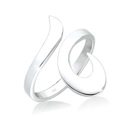 Fingerring Elli "Wickelring Verstellbar Ornament 925 Silber", silber, Fingerringe, Damen, Resizable, ohne Stein, Silber 925 (Sterlingsilber), 2mm
