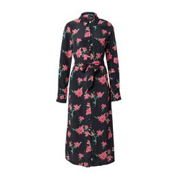 Dorothy Perkins Kleid Damen Gr&ouml;&szlig;e 40 gr&uuml;n / pink / schwarz / wei&szlig; Winterkleid