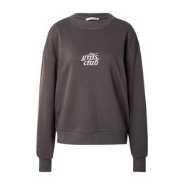 Studioselect Sweatshirt 'Asta' Damen Gr&ouml;&szlig;e L grau / wei&szlig;