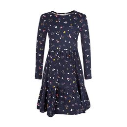 happy girls Kleid M&auml;dchen Gr&ouml;&szlig;e 134 navy / gelb / pink / wei&szlig;