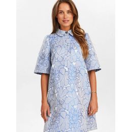 Nümph Jerseykleid NÜMPH "Nümph Dress NUVIDA", Damen, Gr. 34, regatta, Obermaterial: 100% Polyester, Kleider