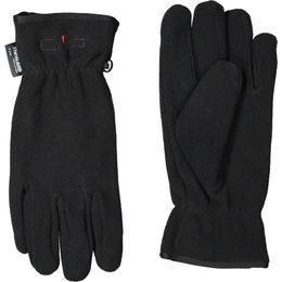 Fleecehandschuhe CMP "MAN FLEECE GLOVES", Herren, Gr. M (205), schwarz (nero), Obermaterial: 100% Polyester. Futter: 100% Polyester. Wattierung: 100% Polyester, Handschuhe
