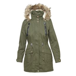 Koroshi Winterjacke Damen Gr&ouml;&szlig;e XXL khaki